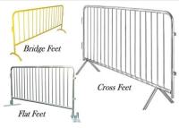 China Hot Dipped Galvanized Welded Mesh Fence 2.0m-2.5m Pedestrian Crowd Control Barrier for sale