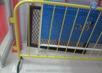 China Concrete Portable Crowd Control Barrier Fence  ISO9001 Certified for sale