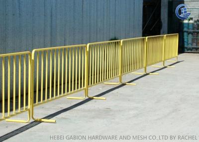 China Concrete Portable Crowd Control Barrier Fence  ISO9001 Certified for sale