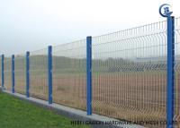 China PVC Powder Coated 3D Curved Wire Mesh Fence Panel Easy Installation for sale