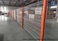 China PVC Powder Coated 3D Curved Wire Mesh Fence Panel Easy Installation for sale