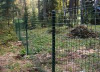 China PVC Coated Holland Wire Mesh Fence 2.5m Length 5x12cm Opening for Livestock Farm for sale