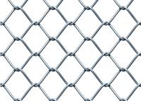 China PVC Coated Chain Link Mesh Fence 50x50mm Diamond Security Fence for Pool Airport for sale