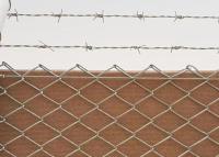 China Ventilation Chain Link Mesh Fence 1.0mm-6.0mm With Nylon Mesh for sale