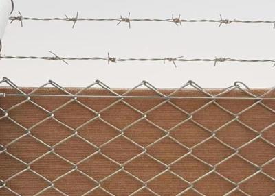 China Ventilation Chain Link Mesh Fence 1.0mm-6.0mm With Nylon Mesh for sale