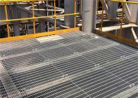 China Hot Dipped Galvanized Steel Grating Platform for Floor Stair Walkway Trench Drain 25x5mm for sale