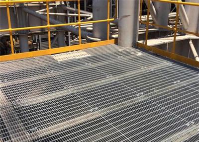 China Hot Dipped Galvanized Steel Grating Platform for Floor Stair Walkway Trench Drain 25x5mm for sale