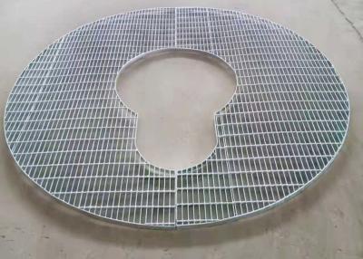 China Custom Steel Bar Grating Trench Drain Grates Hot Dip Galvanized 25x5mm for sale