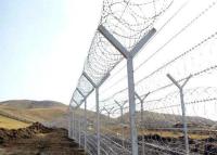 China Stainless Steel Concertina Razor Wire BTO-22 0.5mm Thickness Coil Diameter 450mm for sale