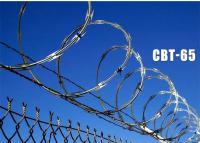 China SS304 Razor Fencing Wire Concertina Coil BTO-22 0.5mm Thickness for Highway Security for sale