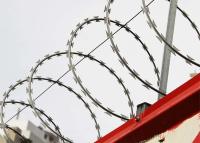 China SS304 Razor Fencing Wire Concertina Coil BTO-22 0.5mm Thickness for Highway Security for sale
