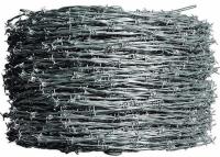 China Security Barbed Wire Fence PVC Coated For Farm / Prison for sale