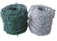China Security Barbed Wire Fence PVC Coated For Farm / Prison for sale