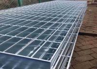 China 304 Stainless Steel Floor Grating 25x5mm Bearing Bar Anti Corrosion Drain Grill for sale