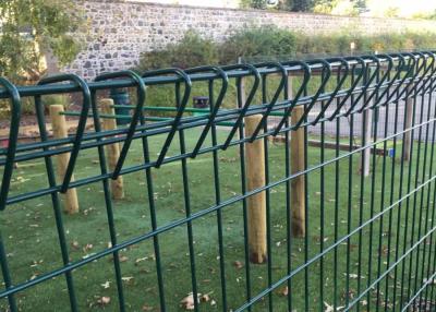 China Anti Corrosion Welded Mesh Security Fencing 2.0m x 2.43m for School Airport Railway for sale