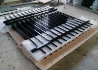 China 1.8mx2.4m Ornamental Steel Fence PVC Coated SGS Certified Galvanized Pipe for sale