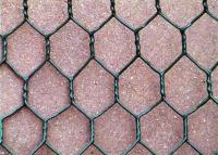 China PVC Coated Hexagonal Wire Mesh 1/2in 13mm Mesh 0.6mm Wire for Poultry Crab Trap Fencing for sale