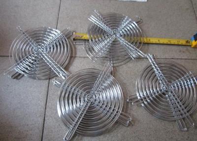 China Round Stainless Steel Wire Mesh Fan Guard Grill 12 Inch Industrial Fan Cover for sale