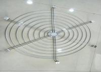 China Stainless Steel Fan Guard 1.5mm 2mm Wire Diameter Round Metal Finger Guard OEM for sale