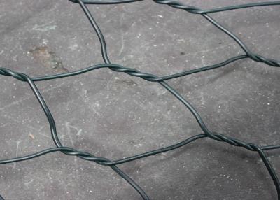 China Hexagonal Rockfall Fence , Green Rock Fall Protection Barrier for sale