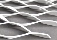 China Silver Expanded Metal Mesh Screen Corrosion Resistance For Architectural for sale