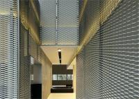 China Silver Expanded Metal Mesh Screen Corrosion Resistance For Architectural for sale
