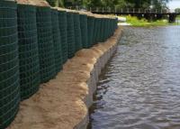 China Hot Dip Galvanized Flood Hesco Barrier Bastion 2.12m Height 1.52m Width Military Defense for sale