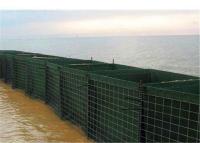 China Modular HESCO Flood Barrier Wall Welded Gabion UV Resistant 4.0mm Wire 75mm Mesh for sale