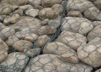 China PVC Coated Gabion Box 3m x 1m x 1m Hexagonal Mesh for Shore Protection for sale