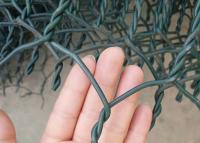 China PVC Coated Gabion Box 3m x 1m x 1m Hexagonal Mesh for Shore Protection for sale