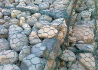 China Construction Gabion Box Wall PVC Coated Gabion Wire Mesh for sale