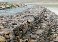 China Construction Gabion Box Wall PVC Coated Gabion Wire Mesh for sale
