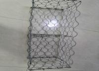 China XINGEBIN Galvanised Steel Stone Cage , Welded Mesh Gabion Baskets for sale