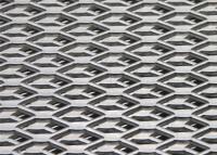 China Silver Expanded Metal Mesh Screen Corrosion Resistance For Architectural for sale