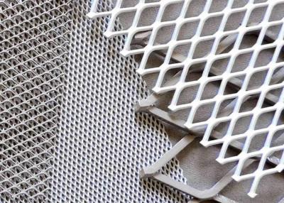 China Decorative Stainless Steel Expanded Metal Lath , Galvanized Diamond Mesh for sale