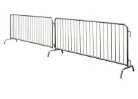 China Customized Crowd Control Barriers , Stainless Steel Removable Temporary Fence for sale