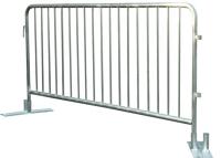 China Customized Crowd Control Barriers , Stainless Steel Removable Temporary Fence for sale