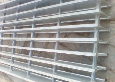 China I Type Welded Steel Bar Grating Heavy Duty Metal Grid Flooring 6m x 1m Panels for sale