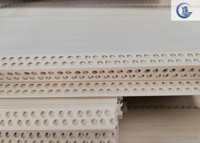 China Rustproof Plastic Corner Bead 1mm Thickness for Drywall Construction for sale