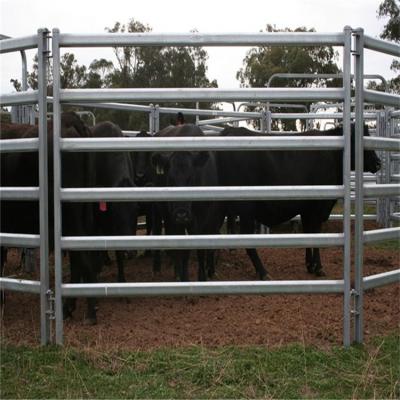 China Hot Dipped Galvanized Portable Cattle Fence Panel 1m x 2.1m Heavy Duty Livestock Panel for sale