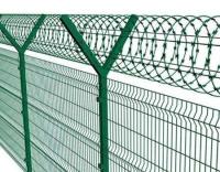 China Hot Dipped Galvanized Welded Mesh Fencing 76.2mm x 12.7mm ISO9001 Security Fence for sale