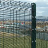 China Hot Dipped Galvanized Welded Mesh Fencing 76.2mm x 12.7mm ISO9001 Security Fence for sale