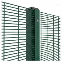 China Hot Dipped Galvanized Welded Mesh Fencing 76.2mm x 12.7mm ISO9001 Security Fence for sale