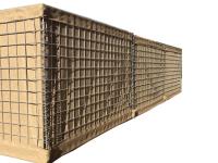 China Hot Dipped Galvanized Defensive Barrier Wall Gabion for Military Flood Control 1.37m Height for sale