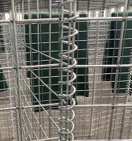 China Hot Dipped Galvanized Welded Gabion Military Defensive Barrier Wall 1.37m Height for sale