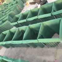 China Hot Dipped Galvanized Welded Gabion Hesco Barrier 4mm Wire 75mm Mesh for Flood Control for sale