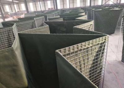 China Hot dipped galvanized military defensive barrier wall for flood control for sale