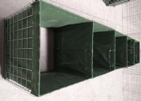 China Military Hesco Defensive Bastion 2.21m x 2.13m Hot Dipped Galvanized for Army Flood Control for sale