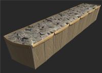 China Hot Dipped Galvanized Military Gabion Barrier 1.37m Height for Army and Flood Control for sale