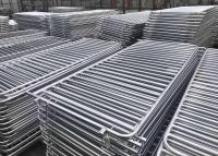 China Hot dipped galvanized temporary fence crowd control barrier portable fencing for sale